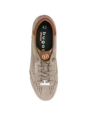 BUGATTI Perforated Panel Sneakers - Neutrals