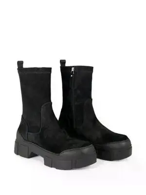 VIC MATIE Suede Chunky-sole Ankle Boots