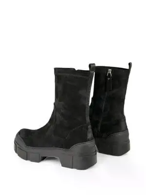 VIC MATIE Suede Chunky-sole Ankle Boots