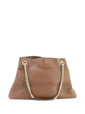 Gucci Soho Chain Strap Leather Medium Shoulder Bag - Brown
