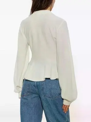 ROTATE BY BIRGER CHRISTENSEN Sculptured Knit Cardigan