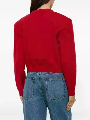 ROTATE BY BIRGER CHRISTENSEN Firm-knit Cardigan