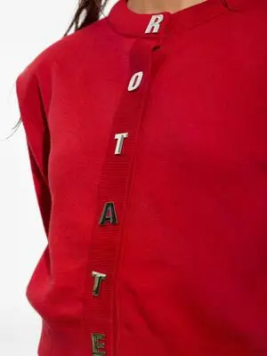 ROTATE BY BIRGER CHRISTENSEN Firm-knit Cardigan