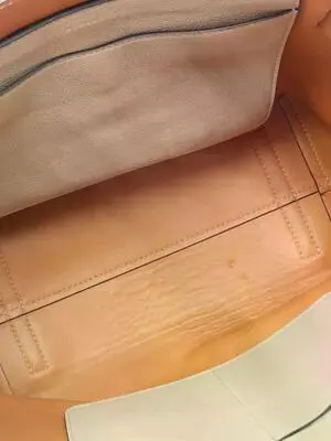Burberry 2010-2026 Large Leather Belt Bag Satchel