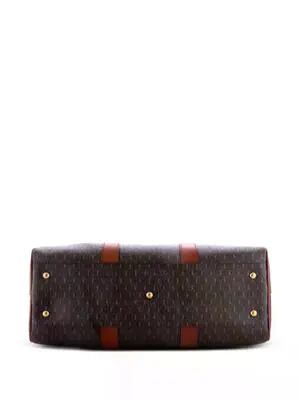 Saint Laurent Le Monogramme Coated Canvas And Leather Duffle Bag