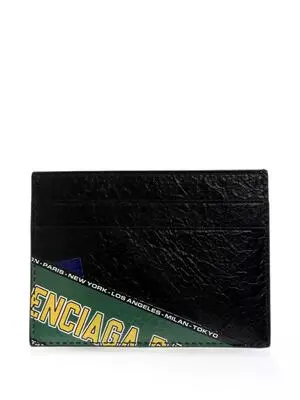 Balenciaga Cash Card Holder In /multicolor