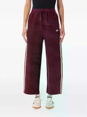 Adidas Firebird Crop Trackpants - Red