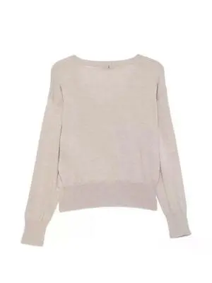 Liu Jo Crystal-embellished V-neck Sweater