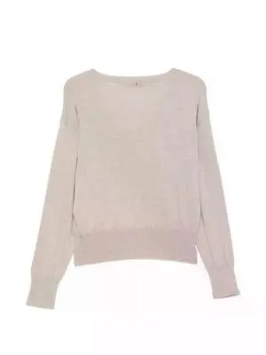 Liu Jo Crystal-embellished V-neck Sweater