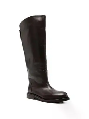 POEVE Zip-fastening Knee-high Boots