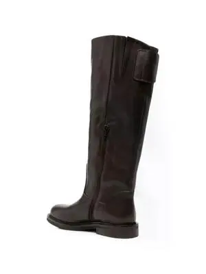 POEVE Zip-fastening Knee-high Boots