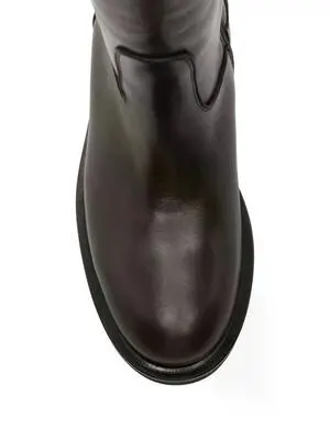 POEVE Zip-fastening Knee-high Boots