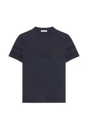 Givenchy Cotton-knit Paris-jacquard T-shirt