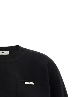 Elisabetta Franchi Wool And Cashmere Top