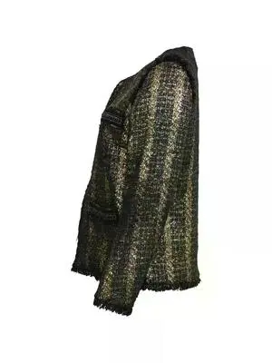 Sandro Metallic Tweed Blazer