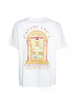 Casablanca Hermons Mirage-print T-shirt