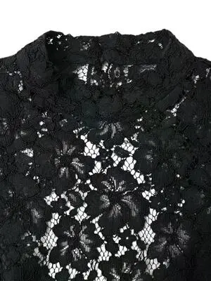 Sandro Lace Pattern Dress