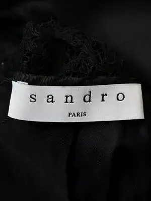 Sandro Lace Pattern Dress