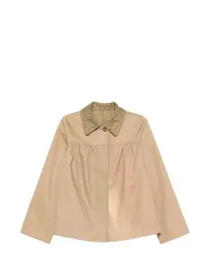 DAMSON MADDER Mini Mercedes Reversible Lace-collar Jacket