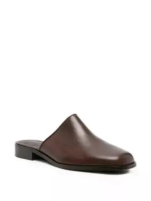 Studio Nicholson Leather Slip-on Mules