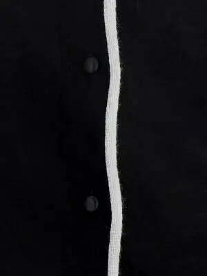 Max Mara Contrast-trim Collared Cardigan