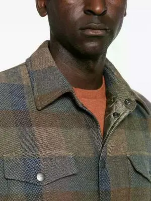 Etro Check-pattern Button-up Shirt