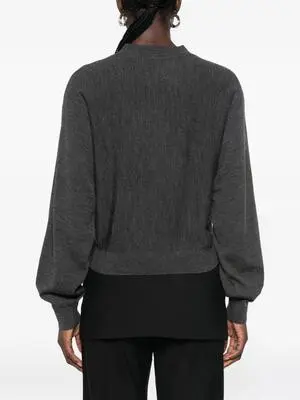 ELEH Ribbed-knit Wool Sweater