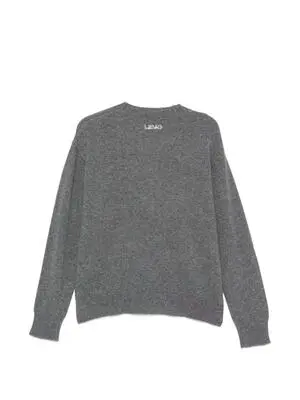 Liu Jo Disney Mickey Mouse Crystal-embellished Wool Sweater