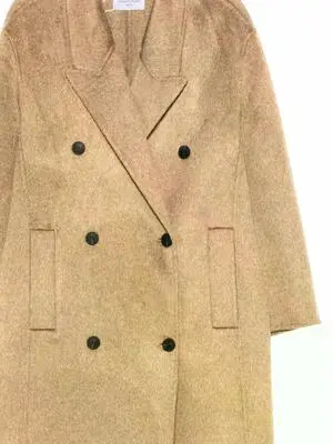 THE DYNAMIS STUDIO Double-breasted Notched-lapels Coat