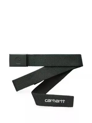 Carhartt Work In Progress C-logo Belt Tonal Polyester Canvas - Green
