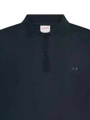 SUN 68 Logo-embroidered Polo Shirt