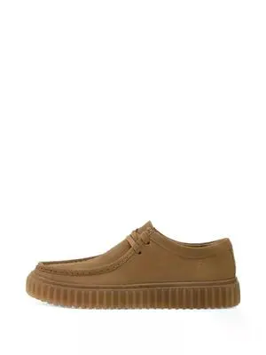Clarks Torhill Lo Derby Shoes - Brown