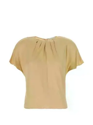 Isabel Marant Étoile Sakine Pleated Top - Yellow