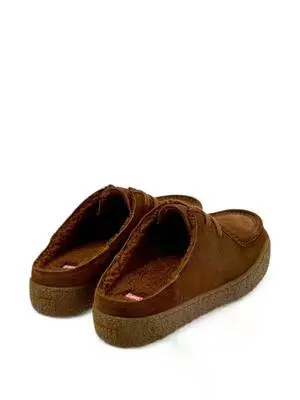Camper Peu Terreno Suede Mules