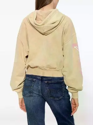 DIESEL® Logo-print Zip-up Hoodie