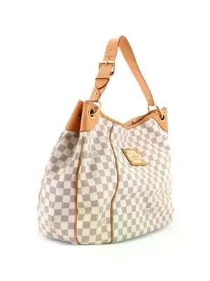LOUIS VUITTON Damier Gm Hobo Handbag - White