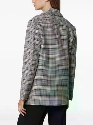 ANINE BING Quinn Check-pattern Blazer