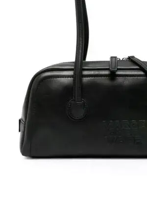 MARGESHERWOOD Logo-debossed Leather Shoulder Bag