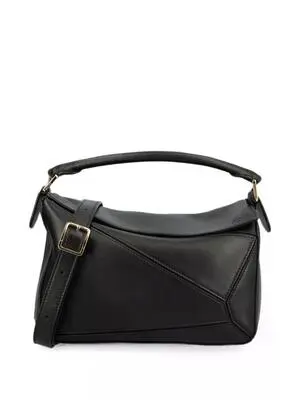 Loewe Small Puzzle Shoulder Bag - Black