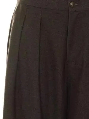 ELEH Pleated Wide-leg Trousers