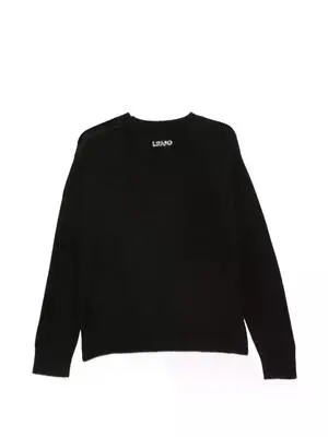 Liu Jo Long-sleeve Embellished Sweater