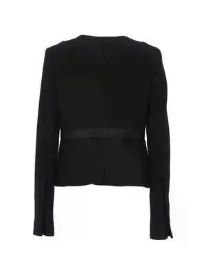 PATOU Bow-detail Virgin Wool Jacket