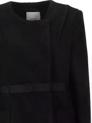 PATOU Bow-detail Virgin Wool Jacket
