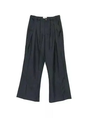 DAMSON MADDER Tatianna Pinstripe Trousers - Blue