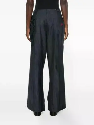 DAMSON MADDER Tatianna Pinstripe Trousers