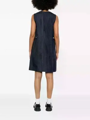 AGNES B. Logo-embroidered Dress