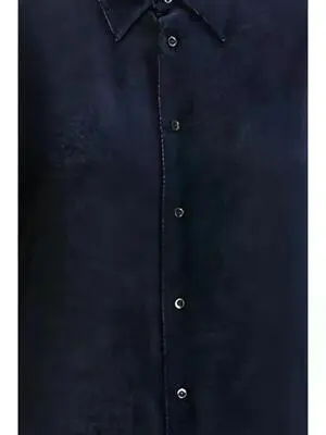 Giorgio Armani Devoré Velvet-twill Shirt