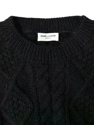 Saint Laurent Cable-knit Sweater
