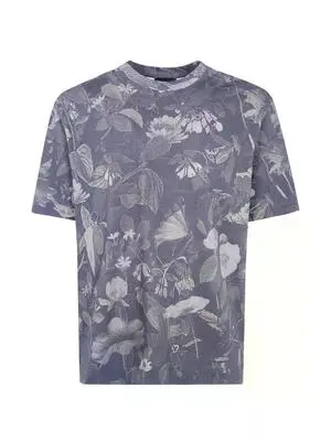 Emporio Armani Floral-print T-shirt