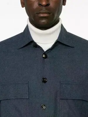 Kiton Button-down Flap-pocket Shirt